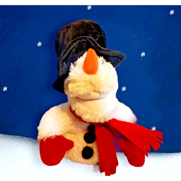 Toys | Rbi Ron Banafato Puppets With Sound Snowman Hand Puppet 13 Sings ...
